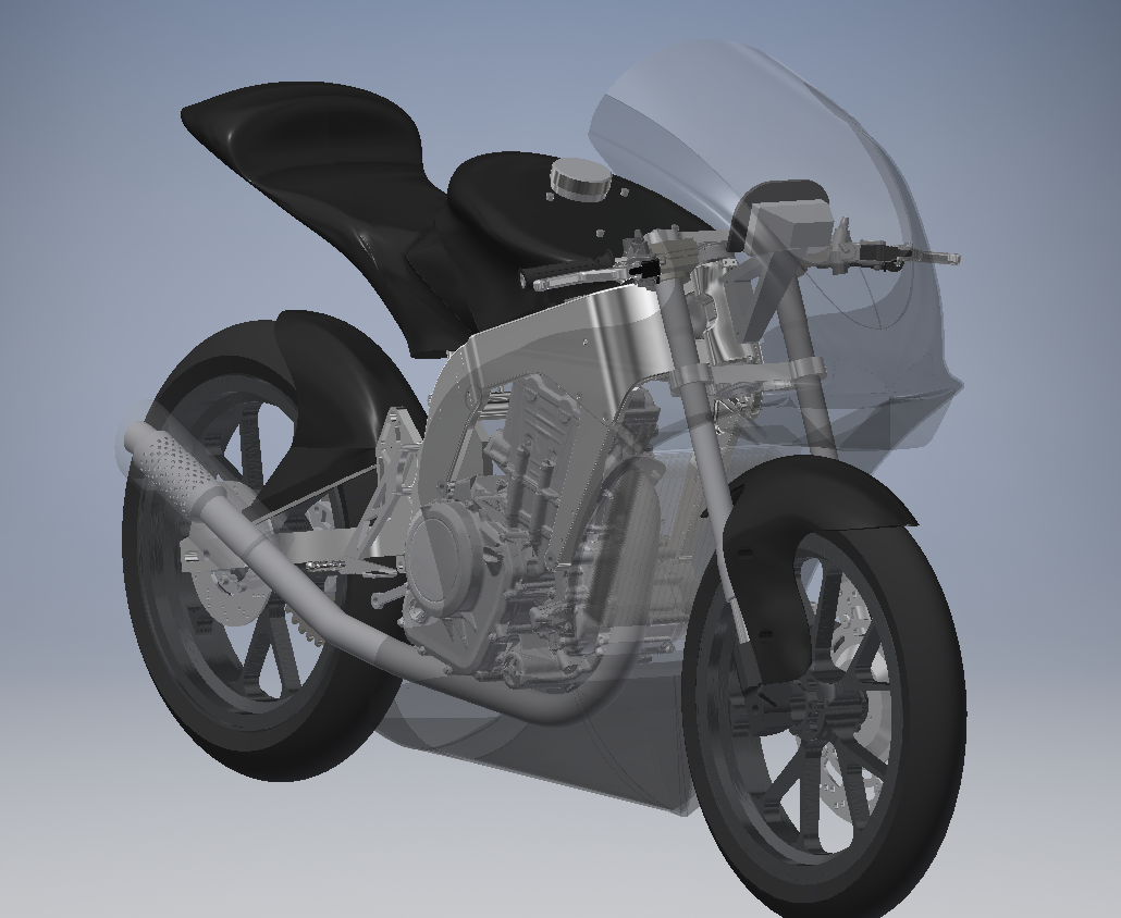 Motorcycle Exhaust CFD Simulation for Motochanics-UA