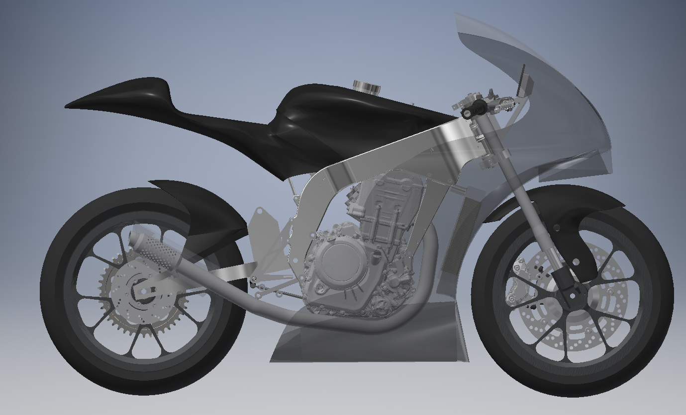 Motorcycle Exhaust CFD Simulation for Motochanics-UA