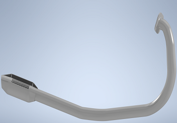 Motorcycle Exhaust CFD Simulation for Motochanics-UA